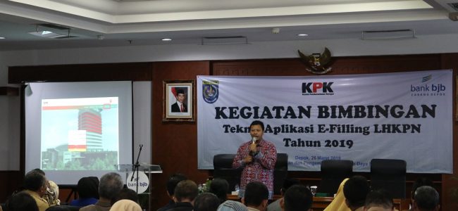 Bimbingan Teknis Aplikasi eFilling Laporan Harta Kekayaan Penyelenggara ...